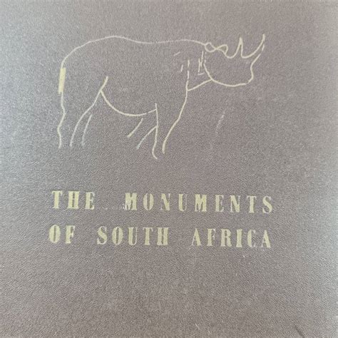 Africana The Historical Monuments Of South Africa For Sale In Cape
