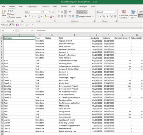 Export Your Timeline Data To Excel