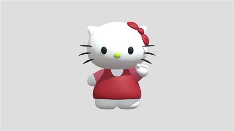 Hello Kitty 3d Model Download Free 3d Model By Sculptean [060ba2d] Sketchfab