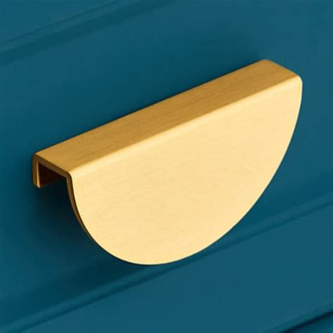 Brass Half Moon Etsy