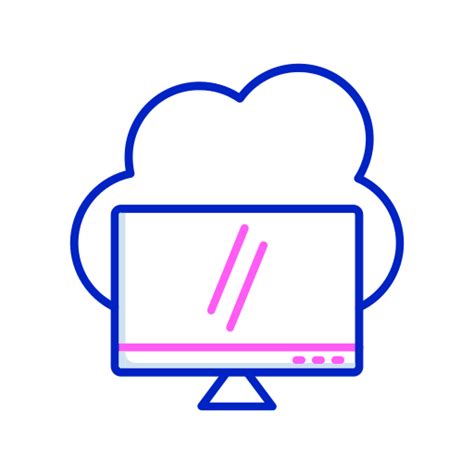 Cloud Computing Generic Color Lineal Color Icon Cloud Computing Generic Color Lineal Color Icon