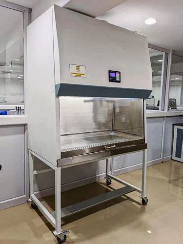 Mild Steel Stainless Steelgi Bio Safety Cabinet Class Ii Type B2 3