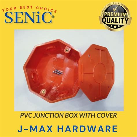 Pvc Orange Junction Box With Cover Lazada Ph