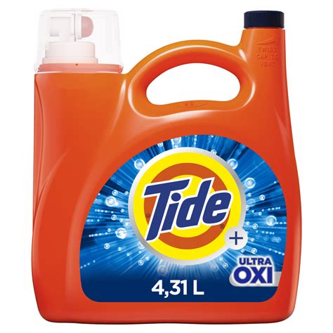 Tide Ultra Oxi Liquid Laundry Detergent Odor Eliminators 146 Fl Oz