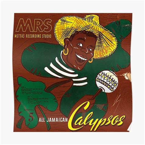 Jamaican Calypso Poster By Mooreska Redbubble