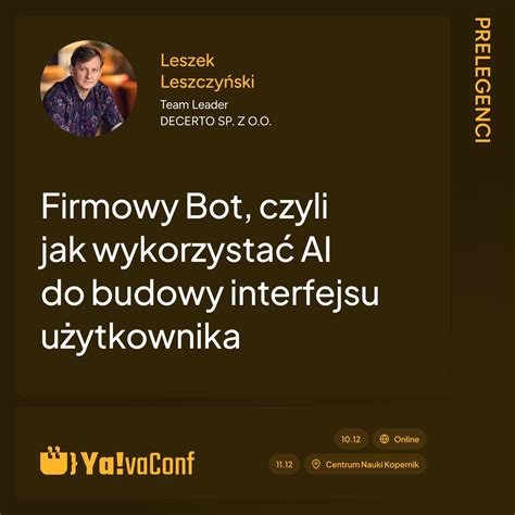 Java Devops Ai Decerto Decertoteam Event Yavaconf Warsaw