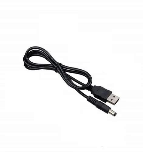 Usb To Dc 5 5 X 2 1mm Power Cable 5v Usb Cable With Dc Jack At ₹ 15 Piece Usb Cable In New