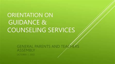 Guidance And Counseling Services Action Plandocx
