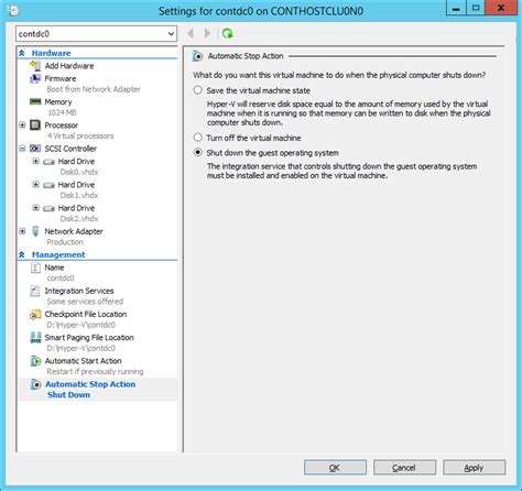 Building Windows Server 2012 R2 Virtual Domain Controller On Hyper V Host Part 1 Create And