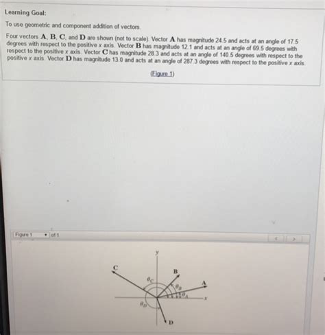 solved learning goal to use geometric and component