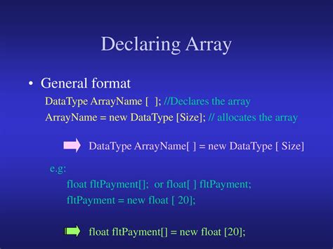 lecture 03 and 04 method and arrays jaeki song ppt download
