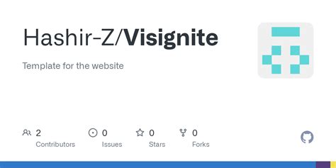 Github Hashir Zvisignite Template For The Website