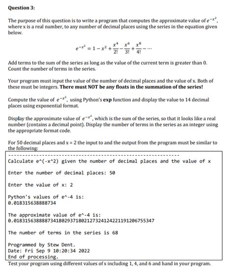 Solved The Purpose Of This Question Is To Write A Program Chegg Com