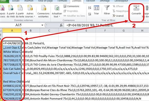 Convertir Ce Fichier En Un Tableau Lisible Excel Forum Formule Excel