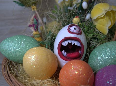 👹 Monster Easter Egg・free Stl File For 3d Printing・cults