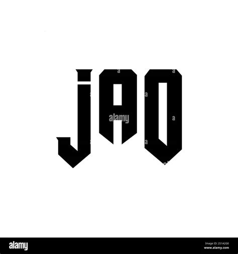 Jao Letter Logo Design For Technology Company Jao Logo Design Black