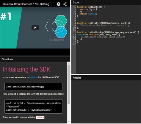 Bluemix Cloud Contest For Javascript Devs