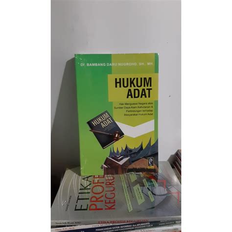 Jual Buku Hukum Adat Hak Menguasai Negara Atas Sumber Daya Bambang Daru