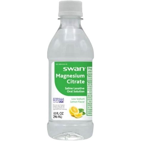 Magnesium Citrate Liquid 10 Oz