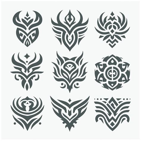 Tribal Collection Logo Premium Ai Generated Vector