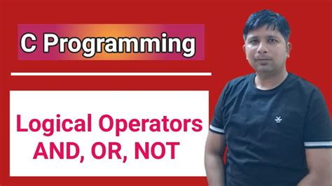Logical Operators In C Programming With Examples Types Of Logical