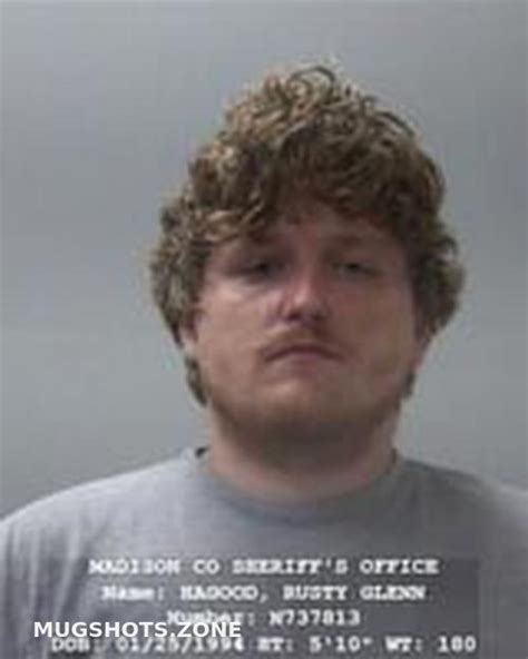 Rusty Glenn Hagood 10 01 2022 Madison County Mugshots Zone