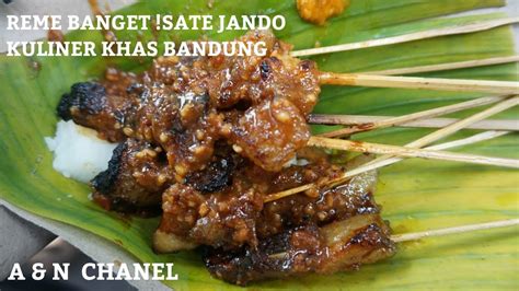 Sate Jando Dari Tetek Sapi Kuliner Bandung Rame Diburu Orang Youtube