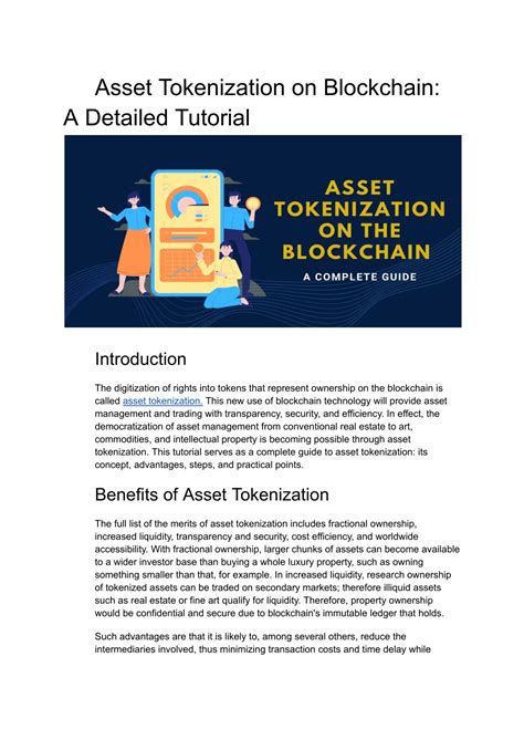 Ppt Asset Tokenization On Blockchain Powerpoint Presentation Free Download Id13824422
