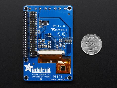adafruit pitft plus 320x240 2 8 tft capacitive touchscreen pimoroni