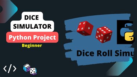 Building Dice Simulator Game Python Project Beginner Level Full Program 3 Youtube