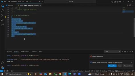 If Else Conditions In Javascript Javascript Javatutorial Javaprogramming Youtube