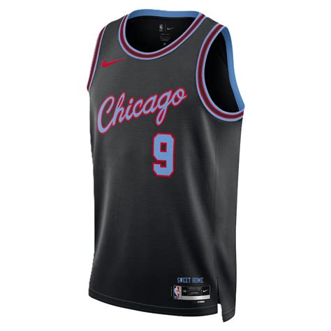 Chicago Bulls Black 2025 2026 City Edition Jersey Nikola Vučević 9 The 90 Minute