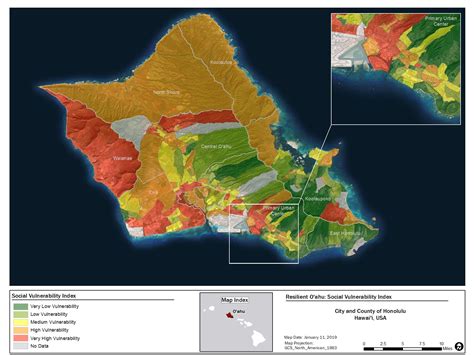 Equity Social Vulnerability Index And Other Related Maps And Data