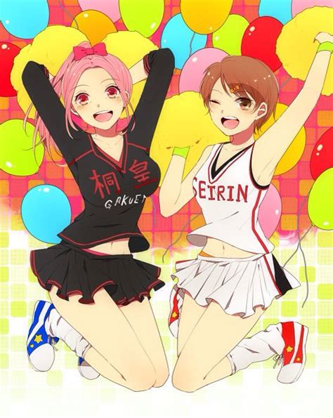 Satsuki X Riko Баскетбол куроко Аниме Гики