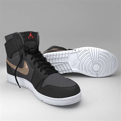 Air Jordan 1 Low Modèle 3d 59 Max Fbx Obj Unknown Free3d