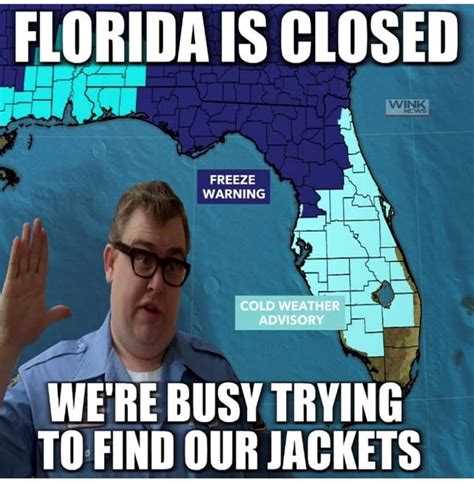 Cold Front Memes Make Fun Of Chilly Temperatures In Florida
