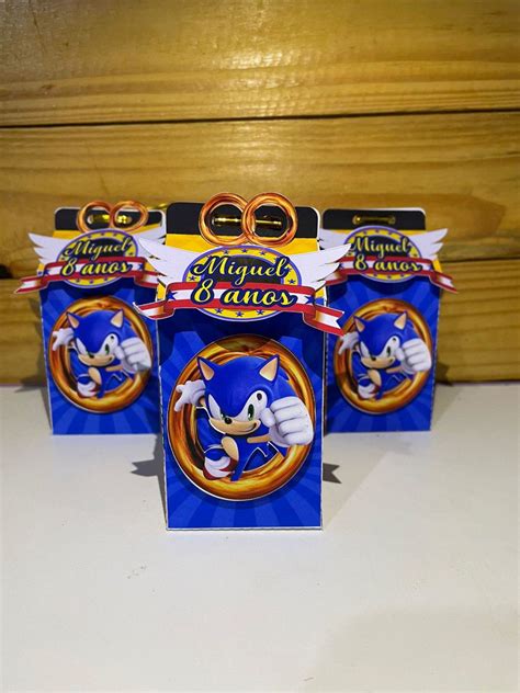Caixa Milk Sonic Loja Mt Fest Elo7 Produtos Especiais