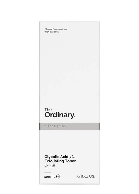 The Ordinary Glycolic Acid 7 Exfoliating Toner 100ml Harvey Nichols