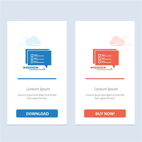 Chat Sms Message Write Blue And Red Download And Buy Now Web Widget