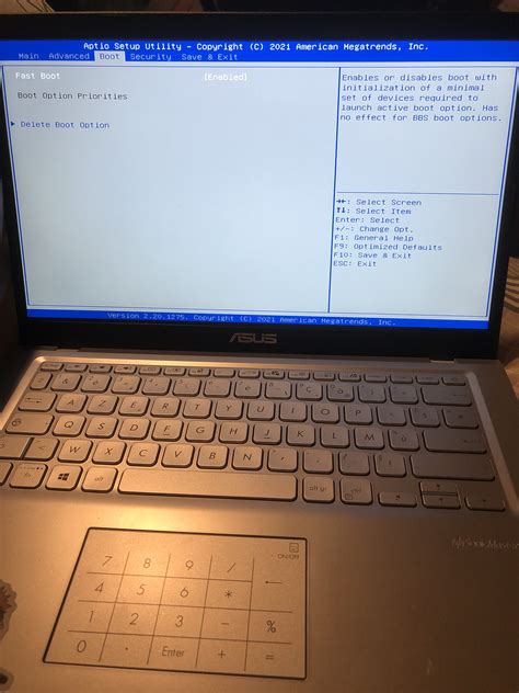 Bloqué Aptio Setup Utility Pc Portable