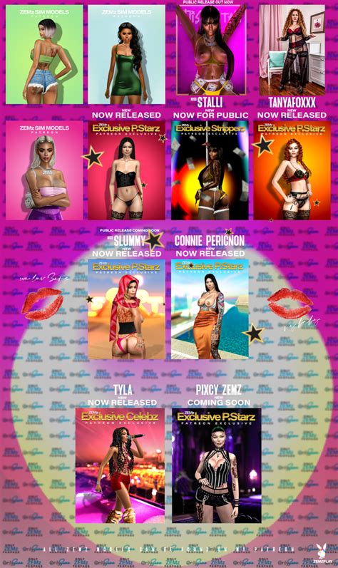 Kitty Pink Zemz Model Ceo Zemz 3 Model Sim Dump Downloads Cas