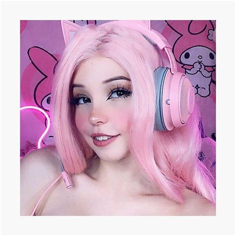 Belle Delphine Photographic Print For Sale By O Livai Redbubble