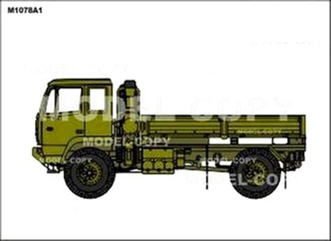 M1078a1 2d Drawing Blueprints 38442 Model Copy Default