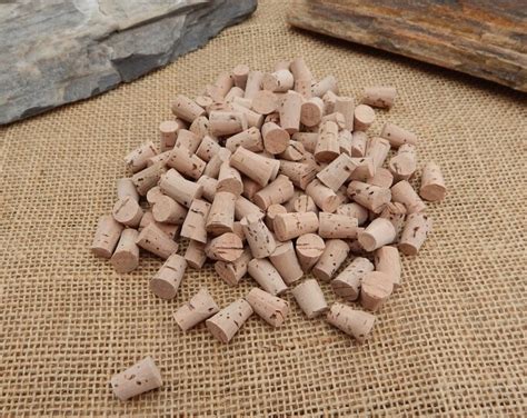 50 Tapered 12 Genuine Corks Small Tapered Corks 12 Across Top