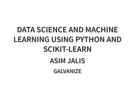 Authorship Attribution And Forensic Linguistics With Pythonscikit