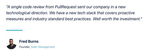 A Single Code Review From Pullrequest Sent Our Company In A New