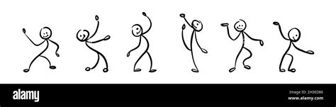 Animated Stick Figures Dancing
