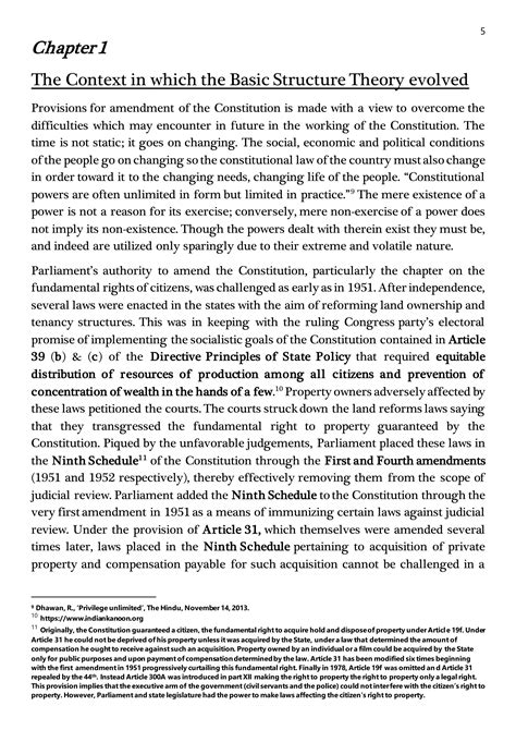 Role Of Basic Structure Pdf