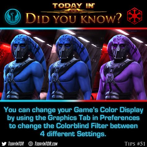 Did You Know 102 Colorblind Display Mode Today In Tor