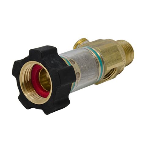 In Line Filter 38 Mpt X 34 Gh Wbypass Gp Shop Pressure Washer Parts